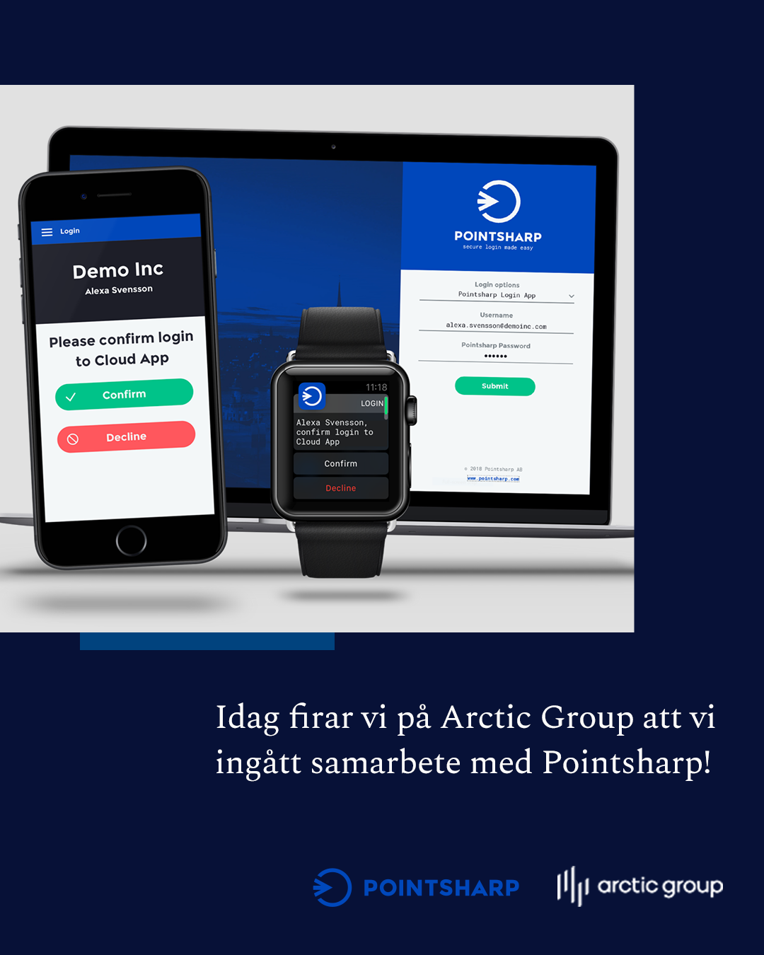 New partnership with Pointsharp | Arctic Group